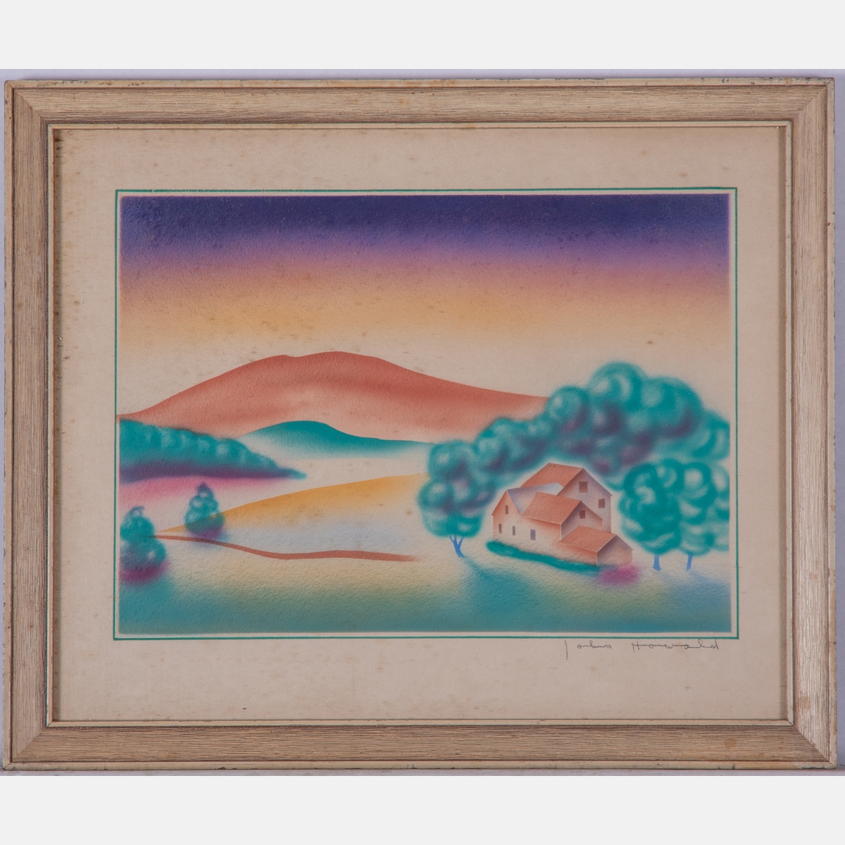 John Howald | Two Landscapes | MutualArt