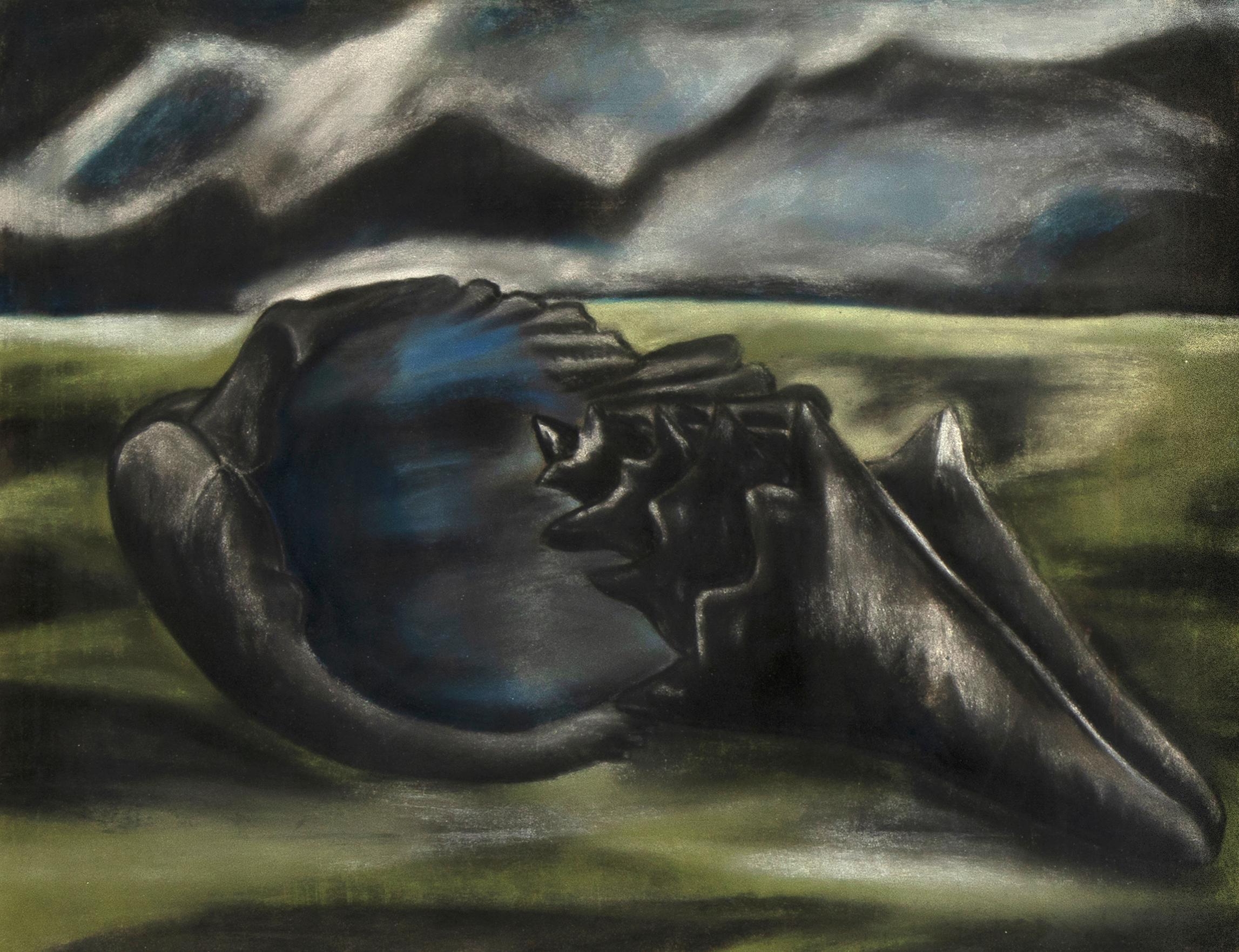 Rebecca Salsbury James | Shell in Landscape | MutualArt