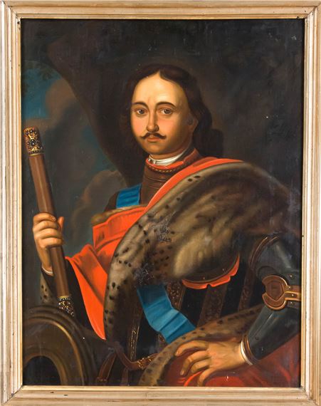 Russian School, 18th Century | Portrait of the Russian Tsar Peter the ...