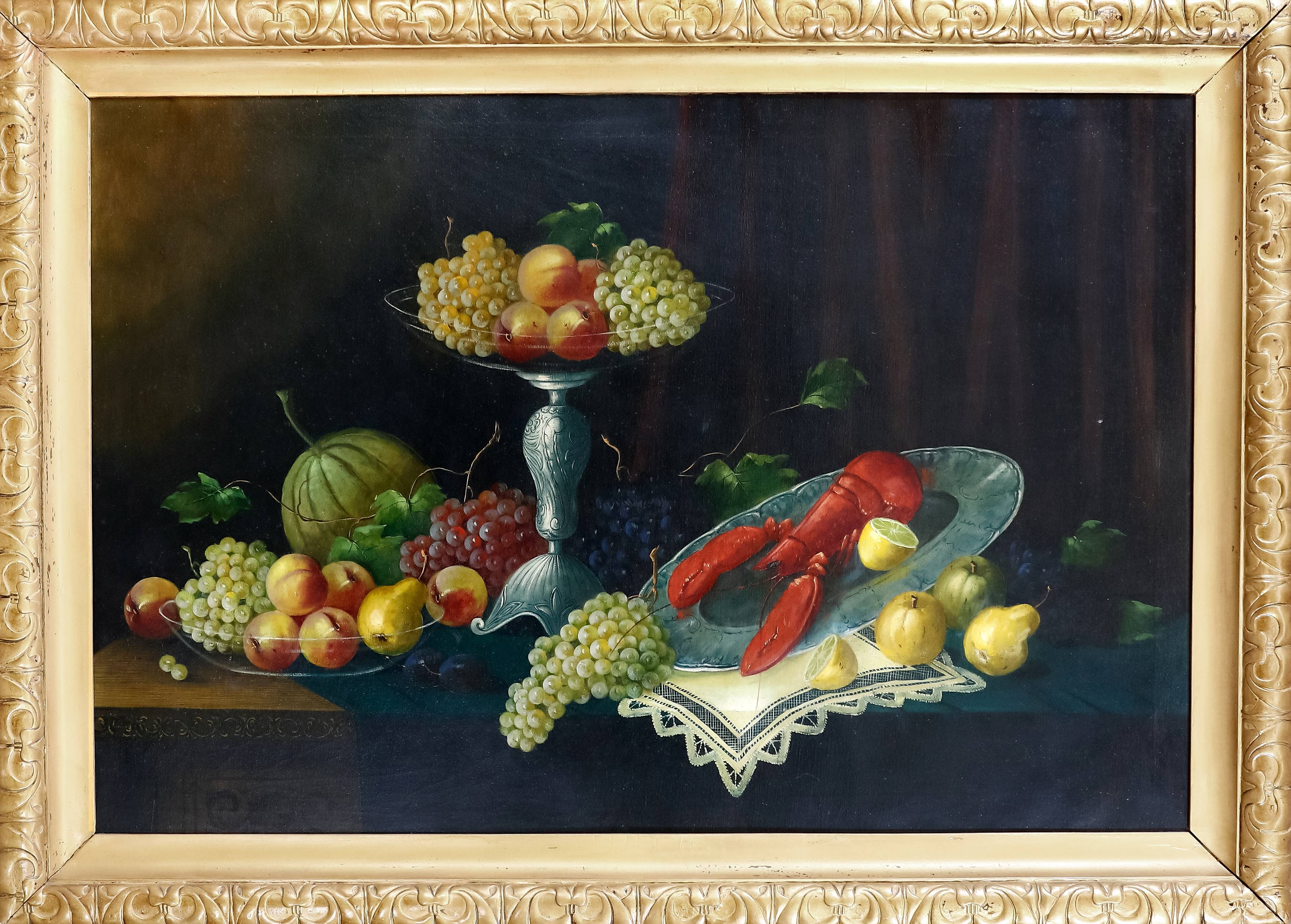 Stoitzner Rudolf | Pompous still life with lobster | MutualArt