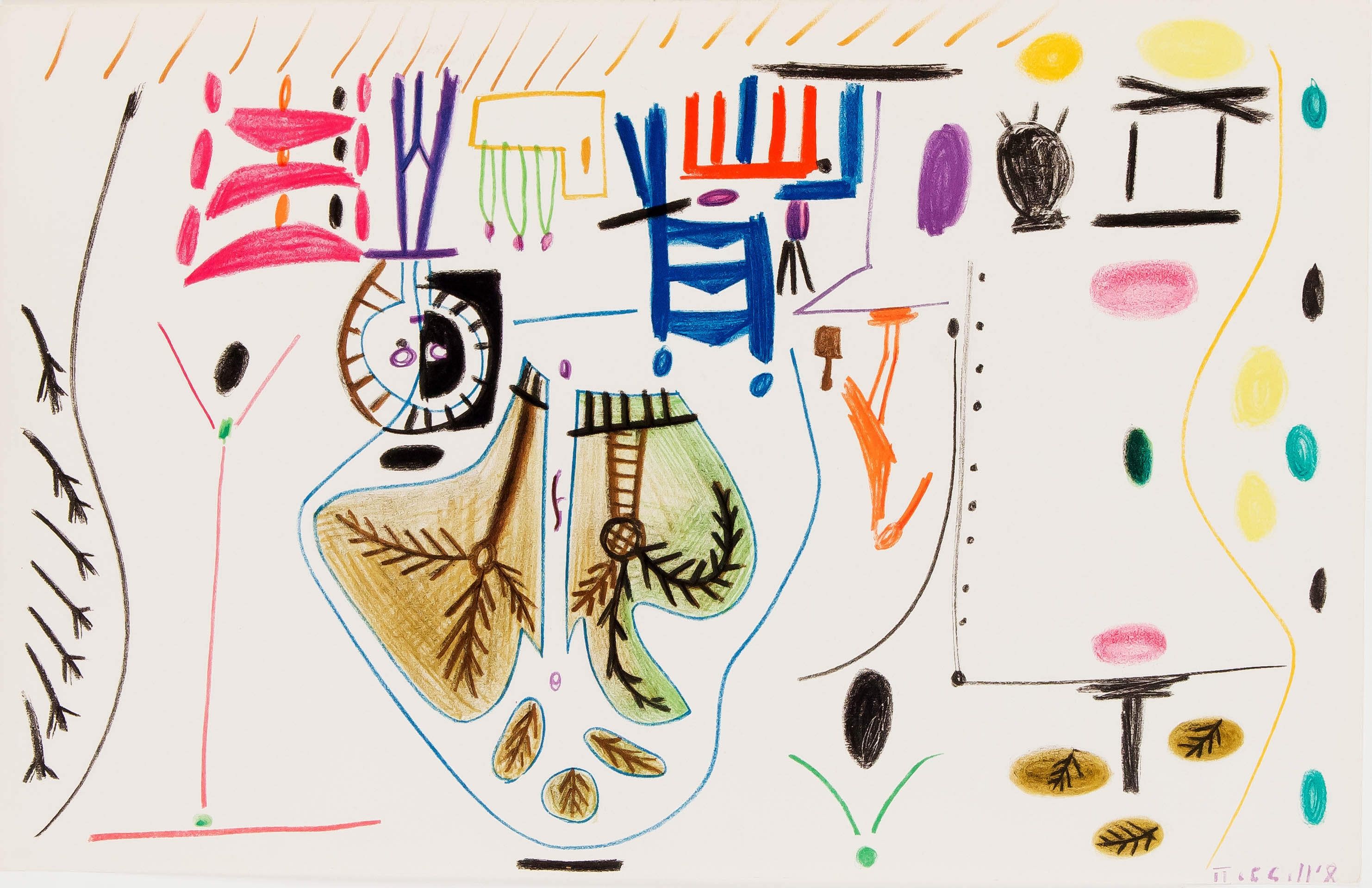 Pablo Picasso | Picasso's Atelier in de Villa Californie in Cannes ...