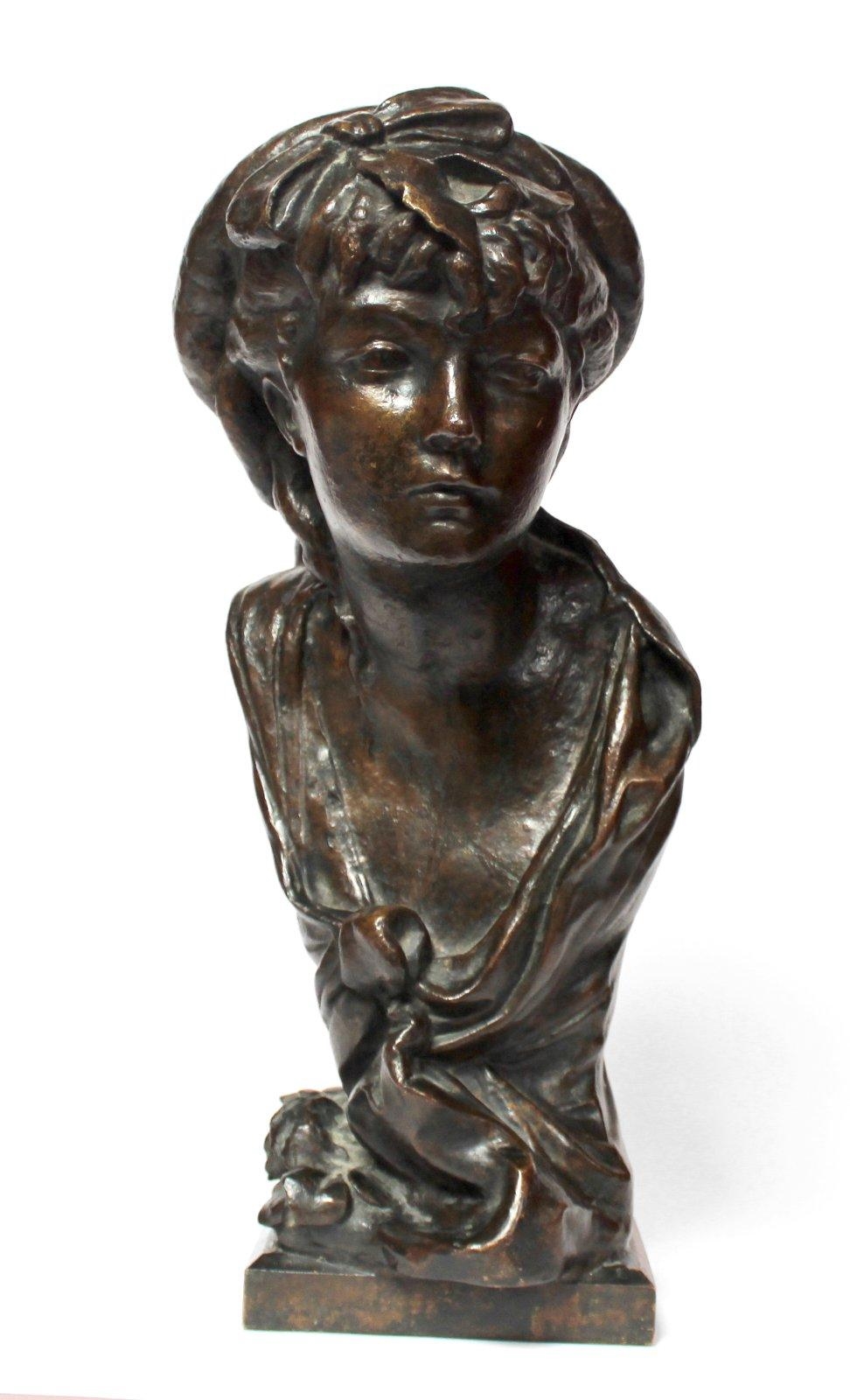 Auguste Rodin | Bust of a young girl | MutualArt