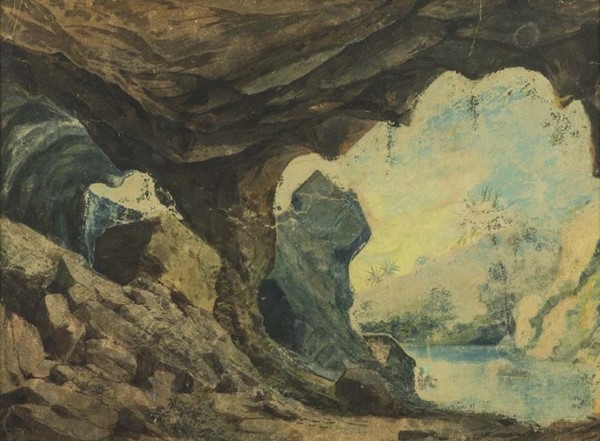 Ernesto Thayaht Michahelles | La grotta della figlia di Iorio (Circa ...