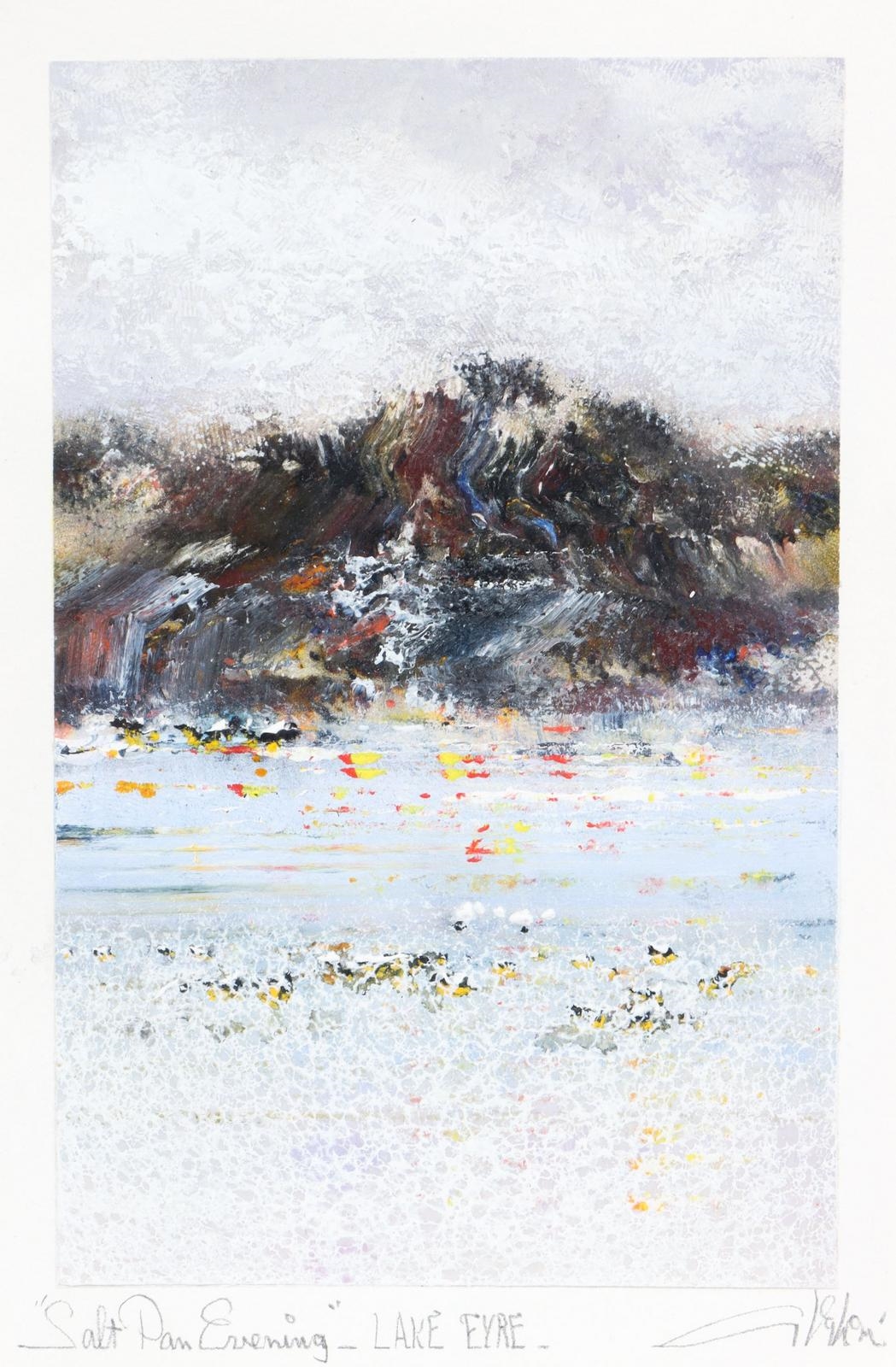 Thomas Gleghorn | Salt Pan Evening Lake Eyre | MutualArt