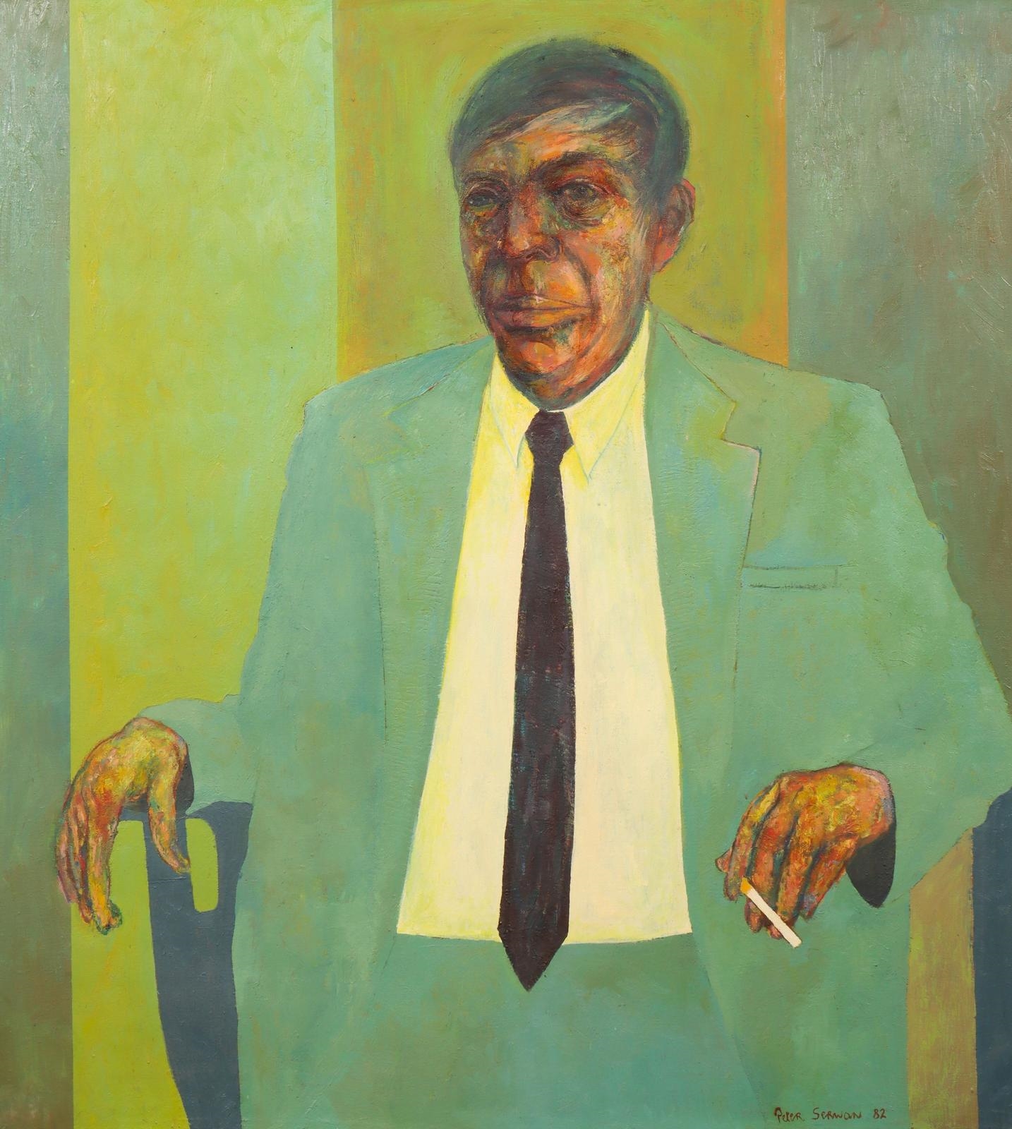 Peter Serwan | Portrait of Anthony Slavotinek (1982) | MutualArt
