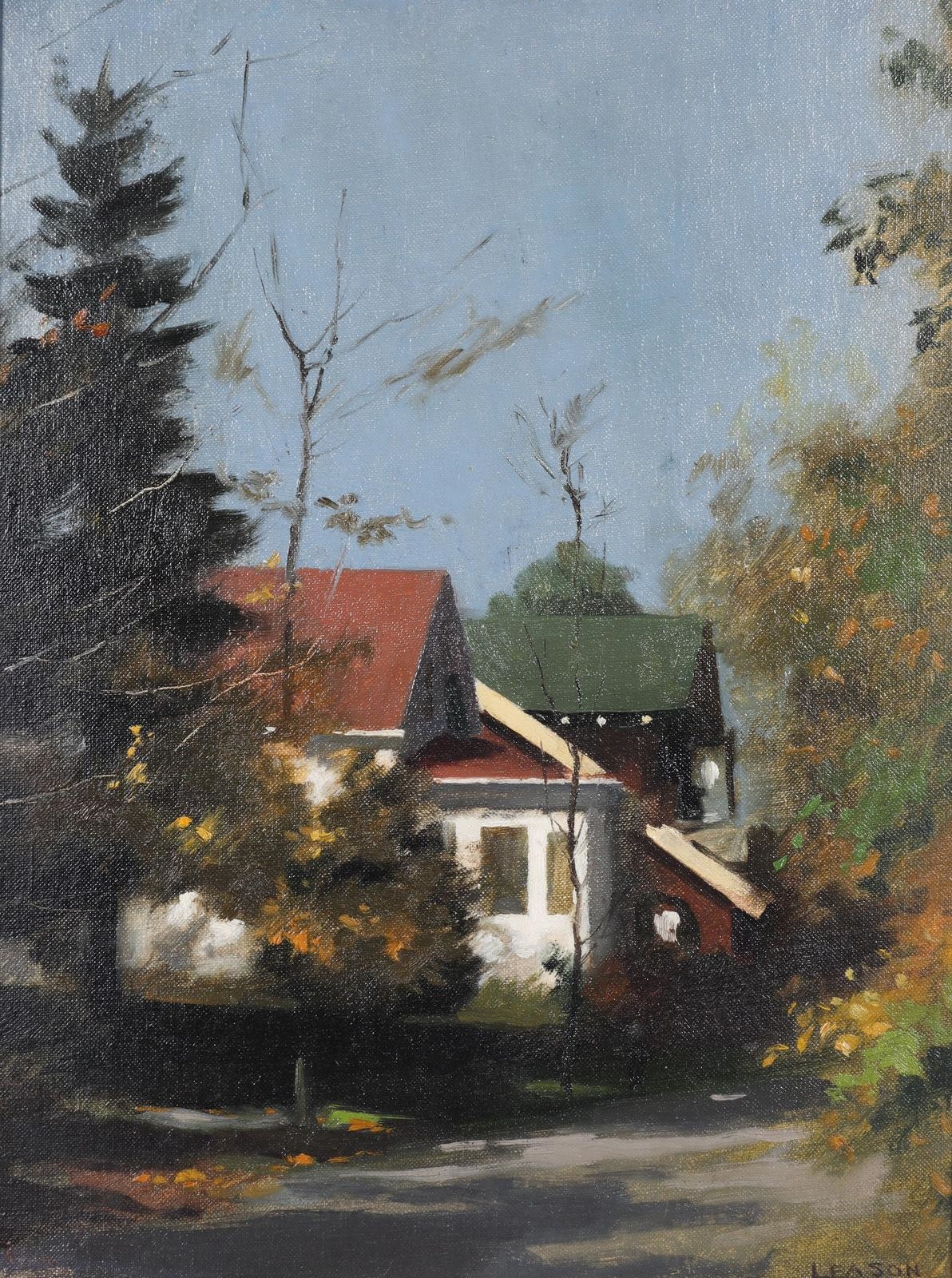 Percy Leason | Rural Cottage | MutualArt