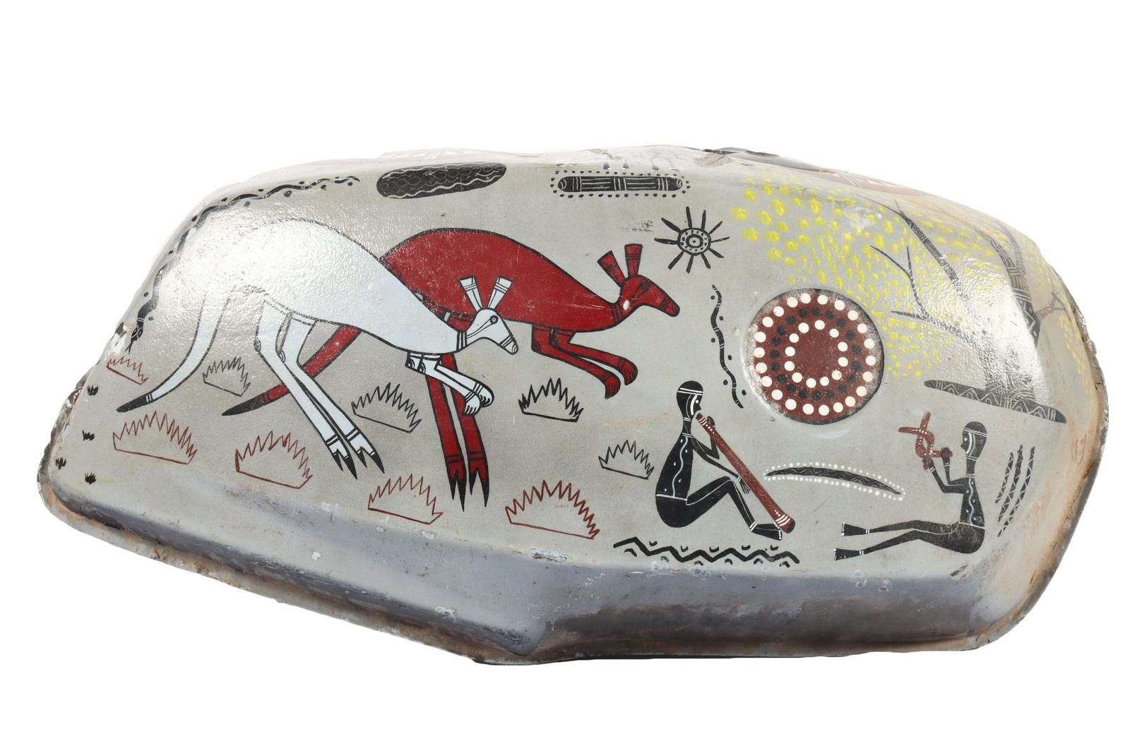 Donald Roberts Ramindjeri | Australian Landscape with Fauna | MutualArt