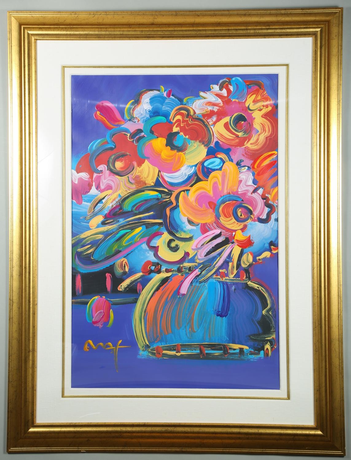 Peter Max | Flowers (2007) | MutualArt