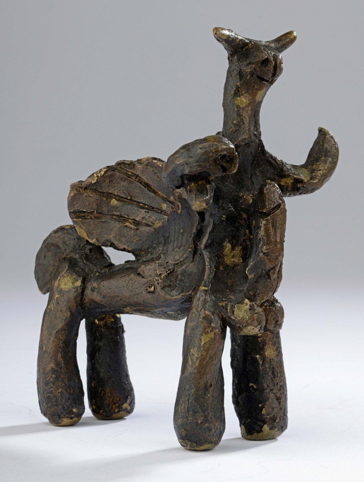 Pablo Picasso | Winged centaur with owl (1950) | MutualArt