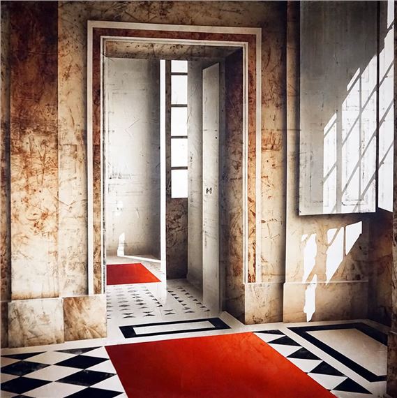 Alain Gazier | Tapies Rouge II, (2005) | MutualArt
