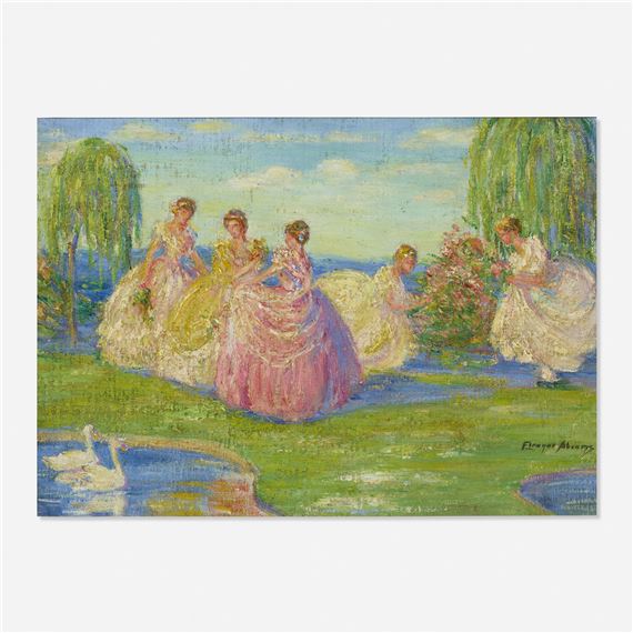 Eleanor Abrams | The Reception (Circa 1925) | MutualArt