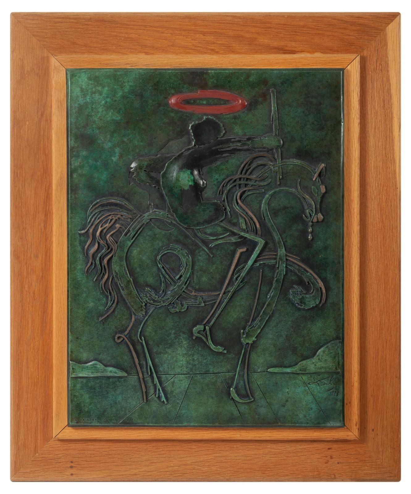 Salvador Dalí | Le cavalier noir (1973) | MutualArt