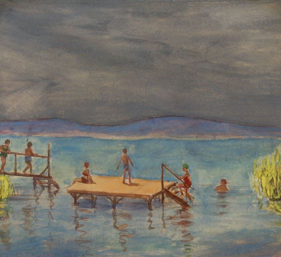 Joszef Csaki-Maronyak | Bathers | MutualArt