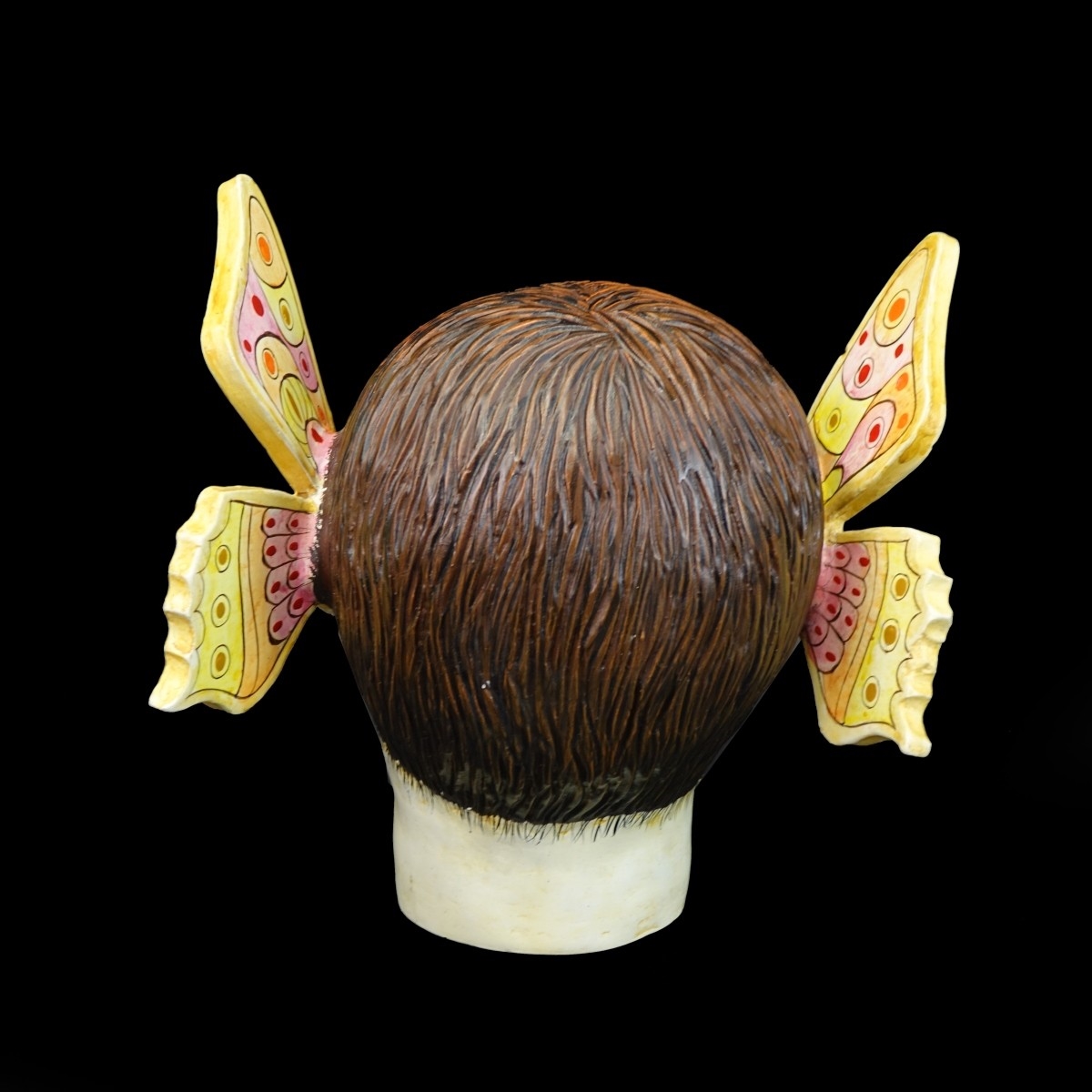 Sergio Bustamante | Head with Butterfly Wings (1984) | MutualArt