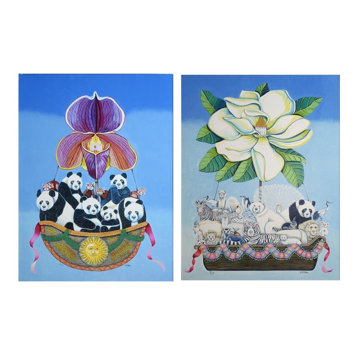 Edward Lupper | Heavenly Magnolia Dreamers | MutualArt