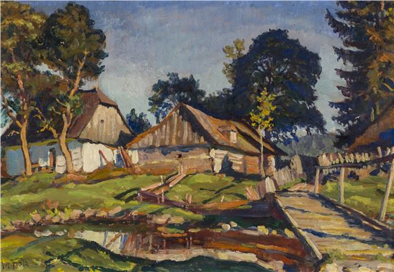 Josef Fiala | PRI POTOKU | MutualArt