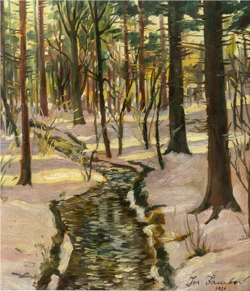 Josef Jambor | V LESE (1926) | MutualArt