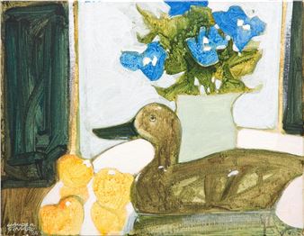 Claude A. Simard | Bouquet with Zinnias (1996) | MutualArt