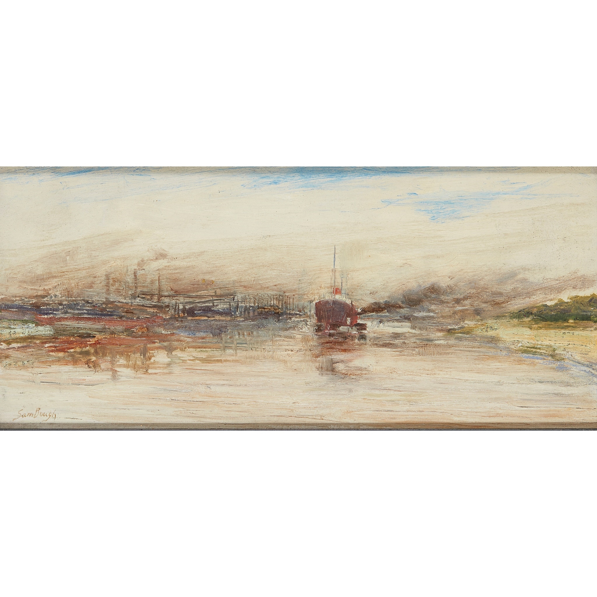 Sam Bough | LEAVING HARBOUR | MutualArt