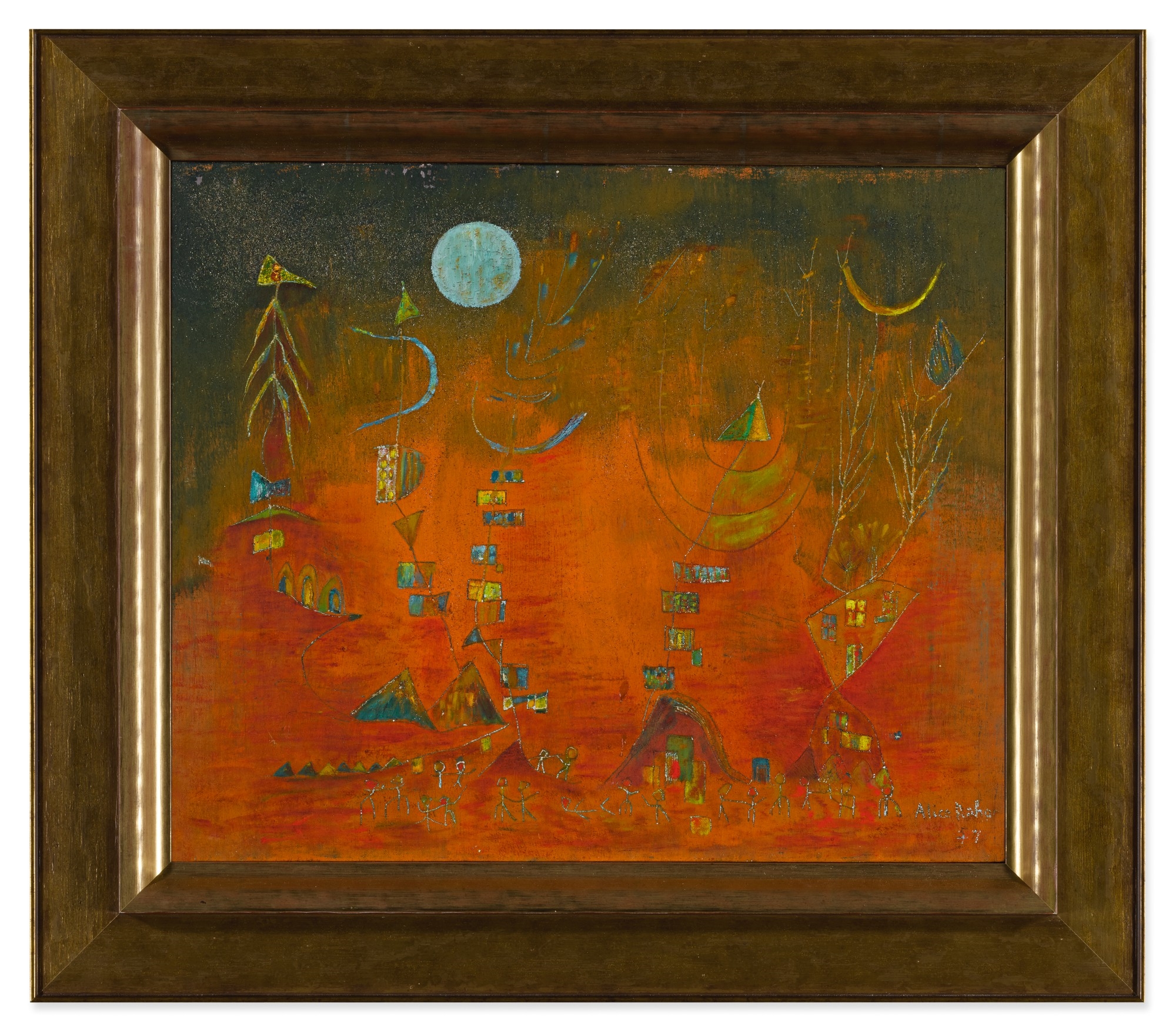 Alice Rahon | Los gnomos, Leprechauns (51) | MutualArt