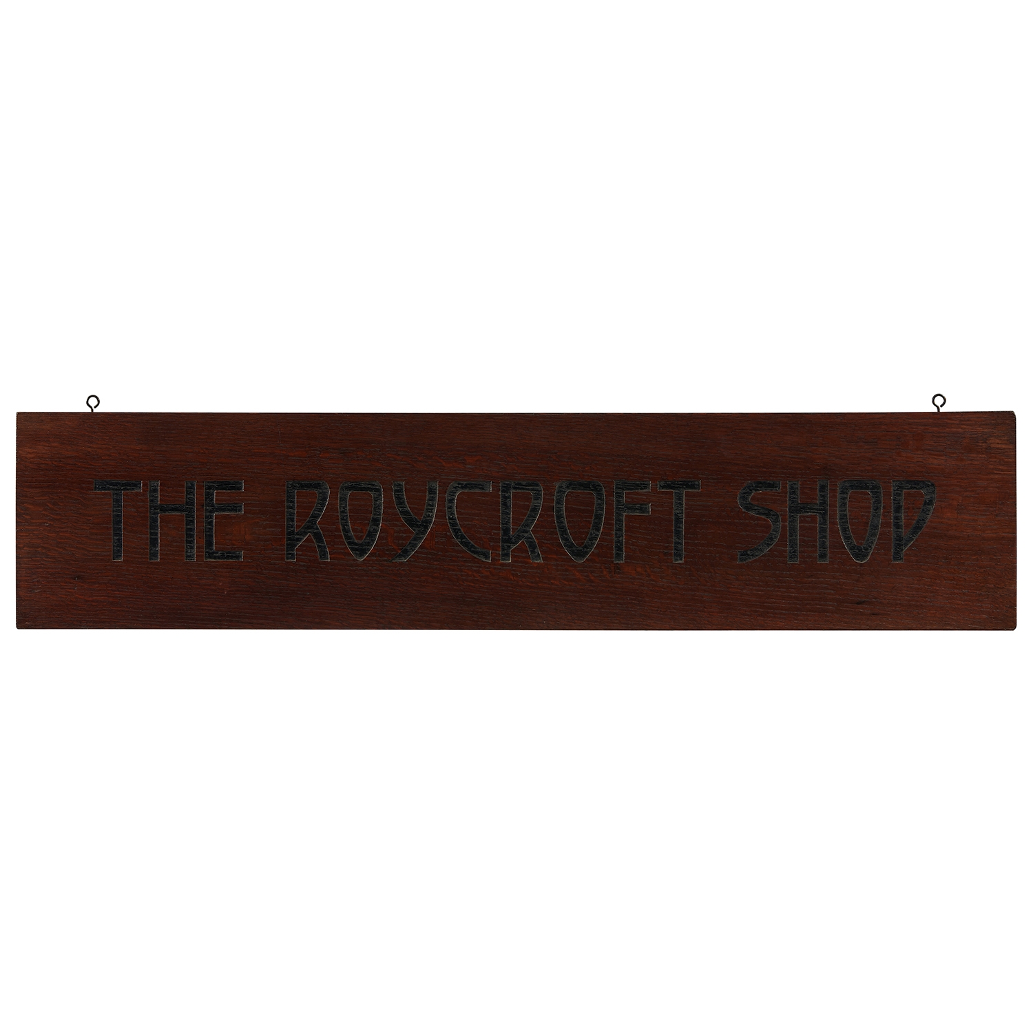 The Roycrofters | hanging advertising sign for the Roycroft Shop (1915 ...