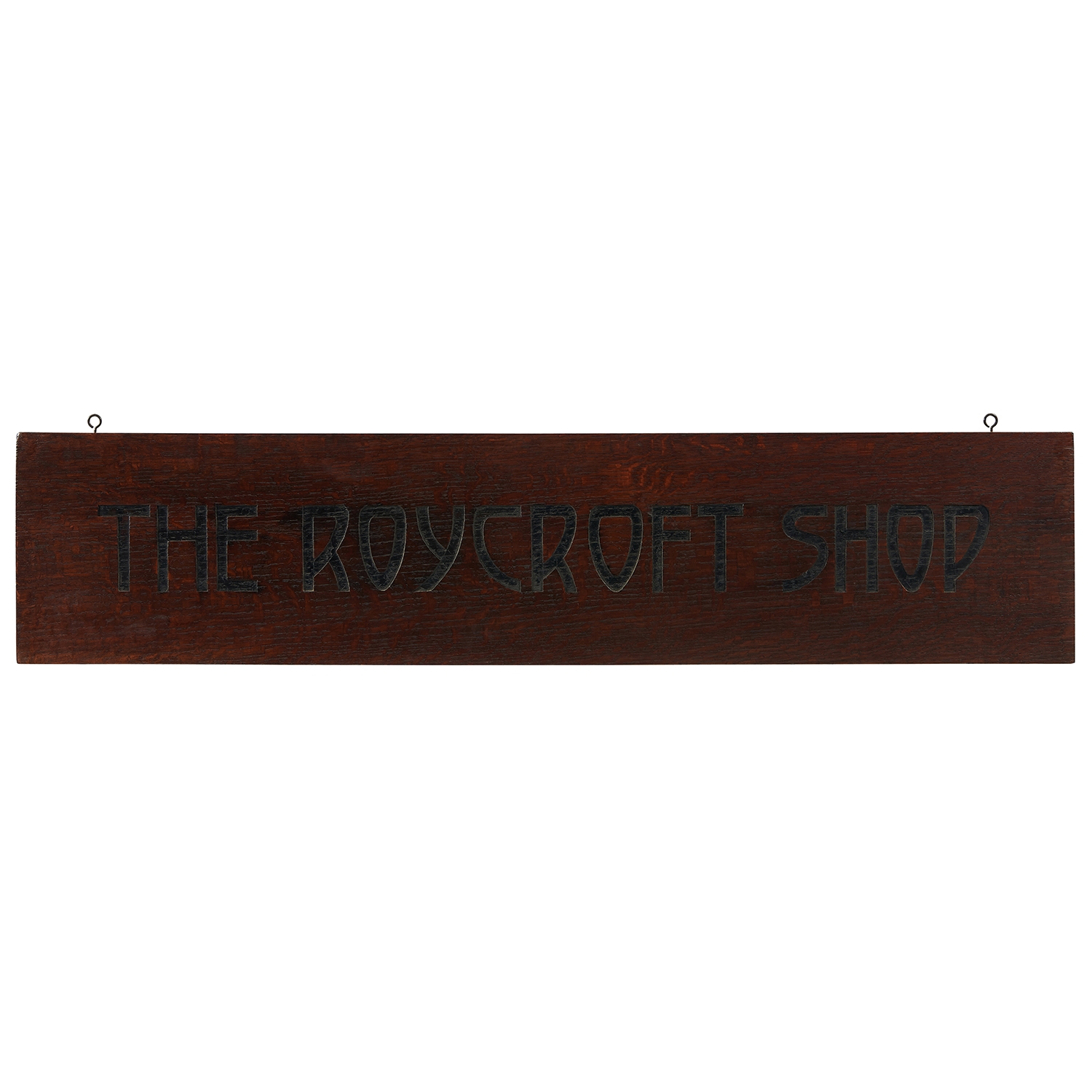 The Roycrofters | hanging advertising sign for the Roycroft Shop (1915 ...