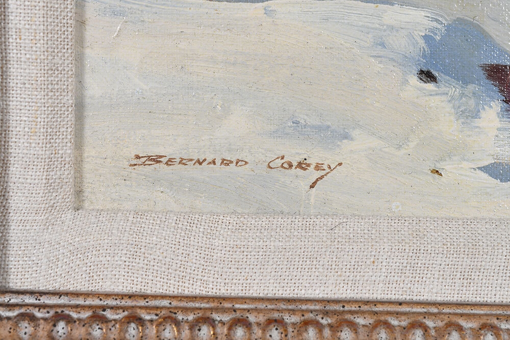 Bernard Corey | Winter Scene | MutualArt