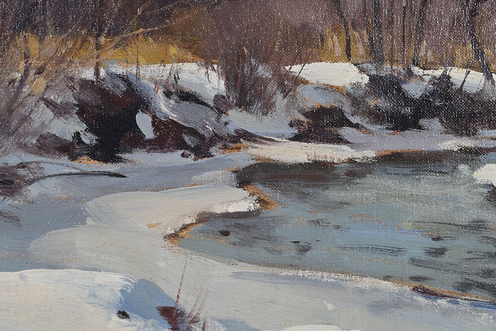 Bernard Corey | Winter Scene | MutualArt