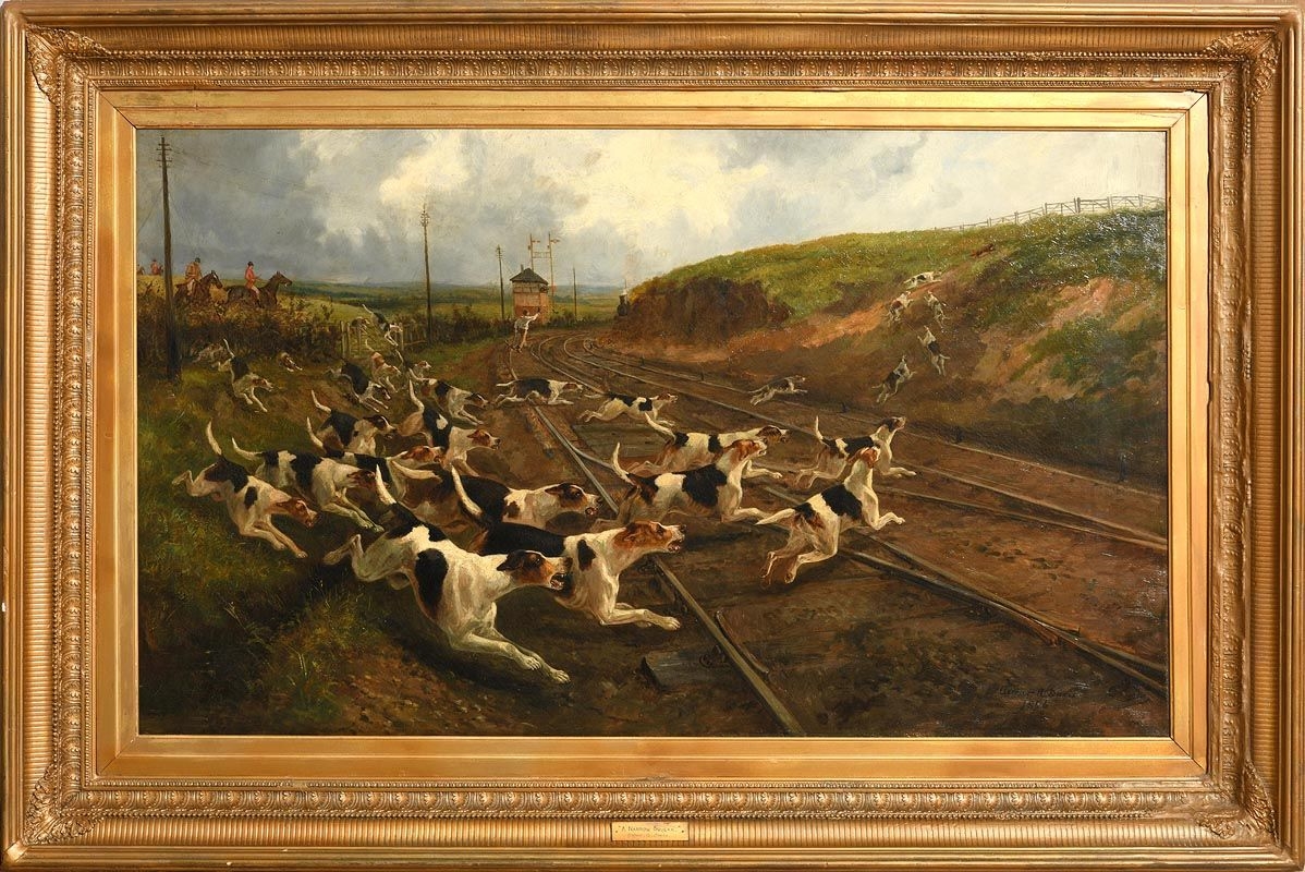 Arthur H. Davis | A Narrow Squeak (1886) | MutualArt