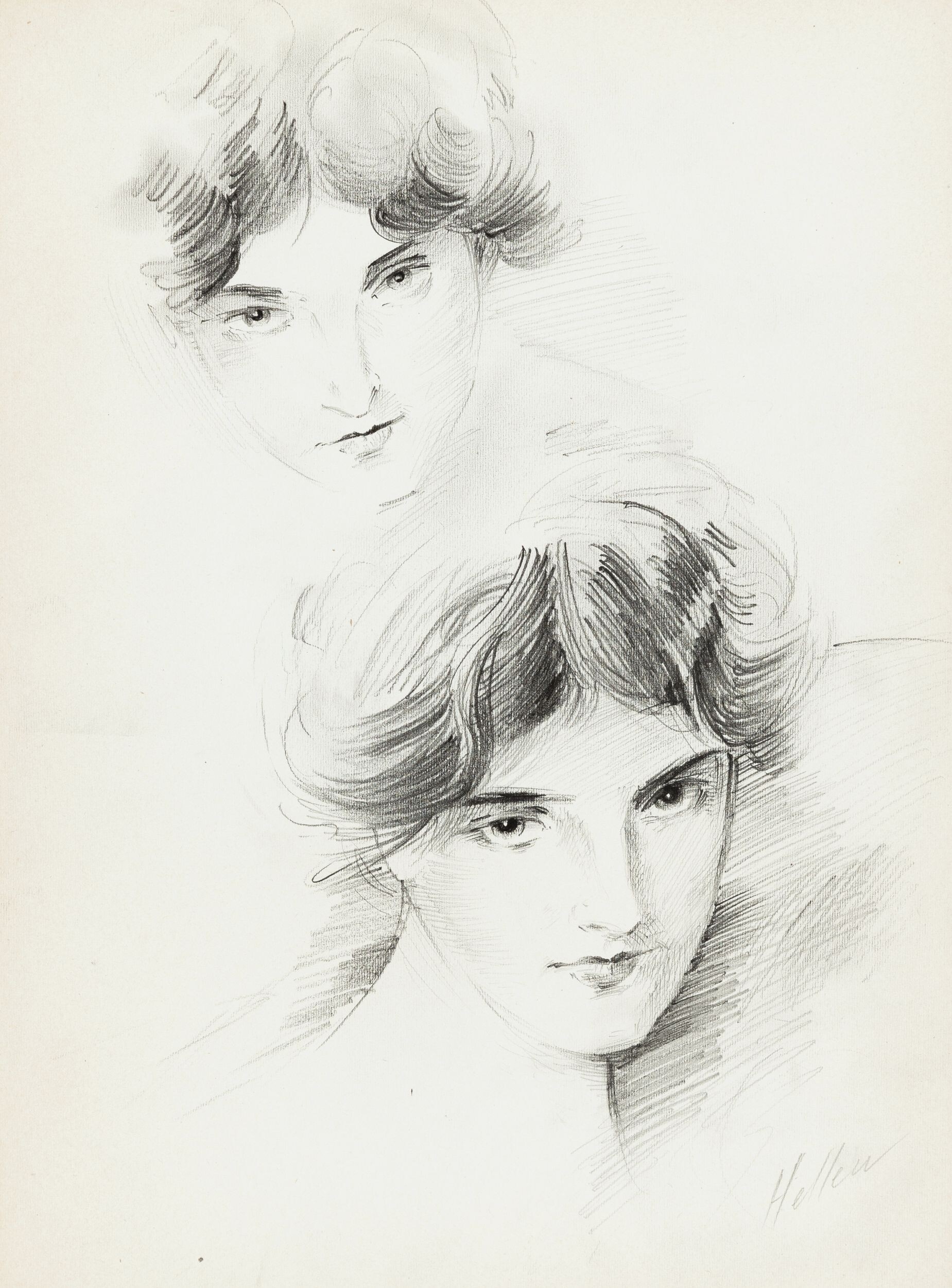 Paul César Helleu | Portrait de Jean Helleu à dix ans | MutualArt