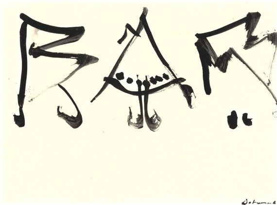 Christian Dotremont | Logogramme | MutualArt