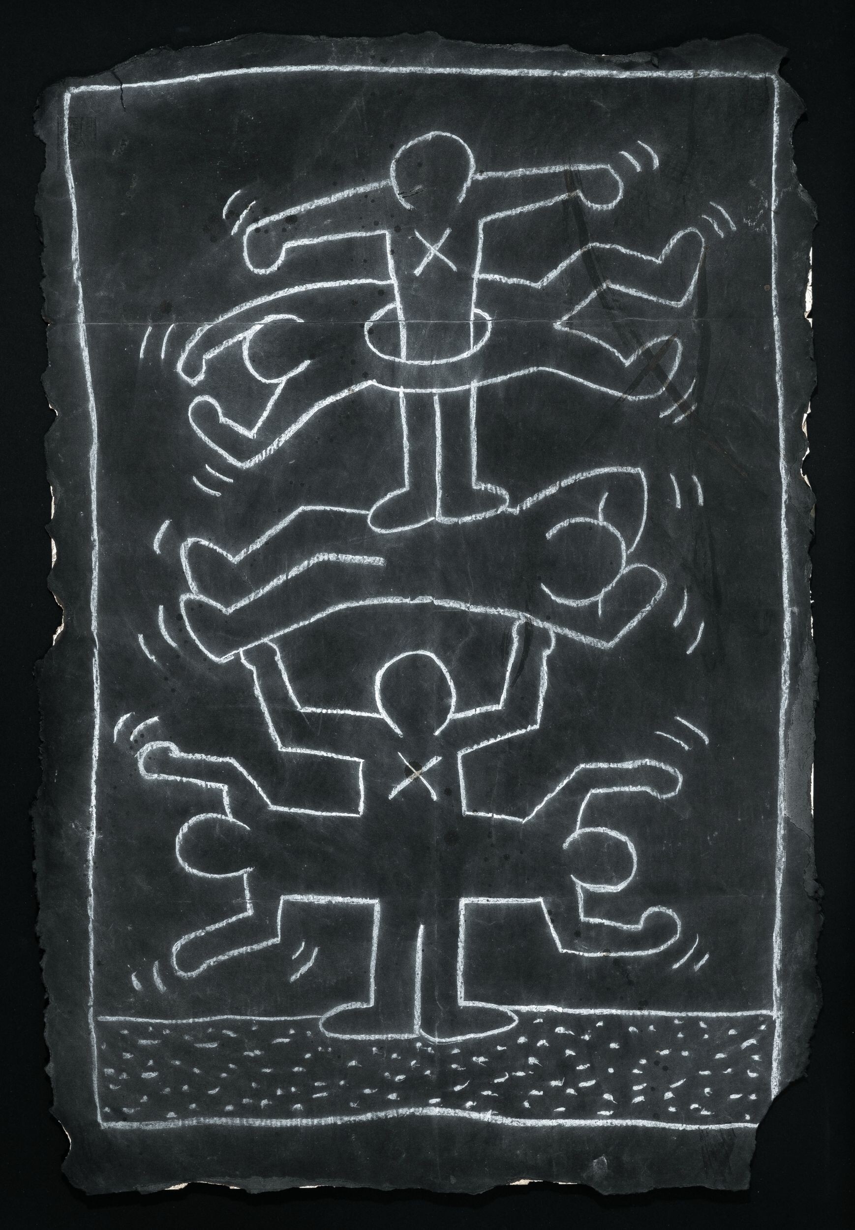 Keith Haring | Subway drawing | MutualArt