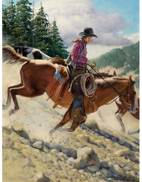 Roy Lee Ward | Wild Horses | MutualArt