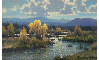 Stack Michael | Desert Rain | MutualArt