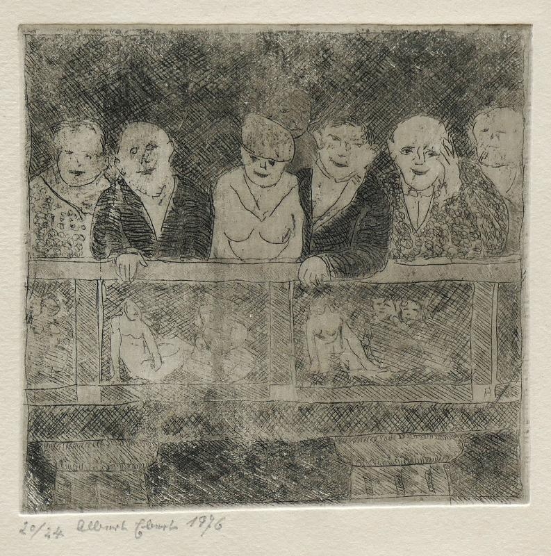 Albert Ebert | Auf der Galerie (1966 - 1976) | MutualArt