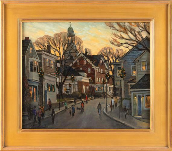 Ken Knowles | Christmas in Rockport. | MutualArt