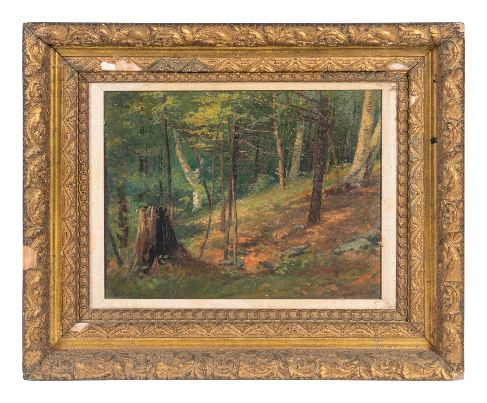 George Albert Frost | Forest Scene (1903) | MutualArt