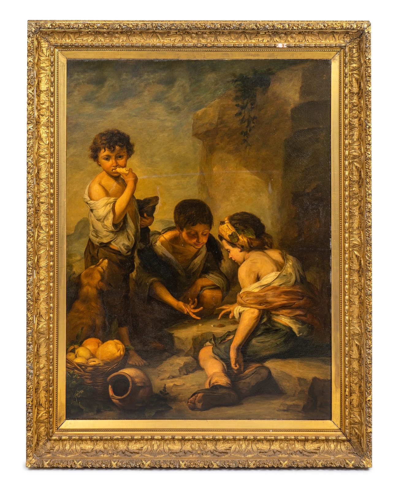 Bartolomé Estebán‏ Murillo | Young Boys Playing Dice | MutualArt