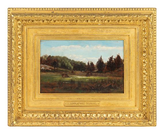John Appleton Brown | Cattle in a Landscape | MutualArt