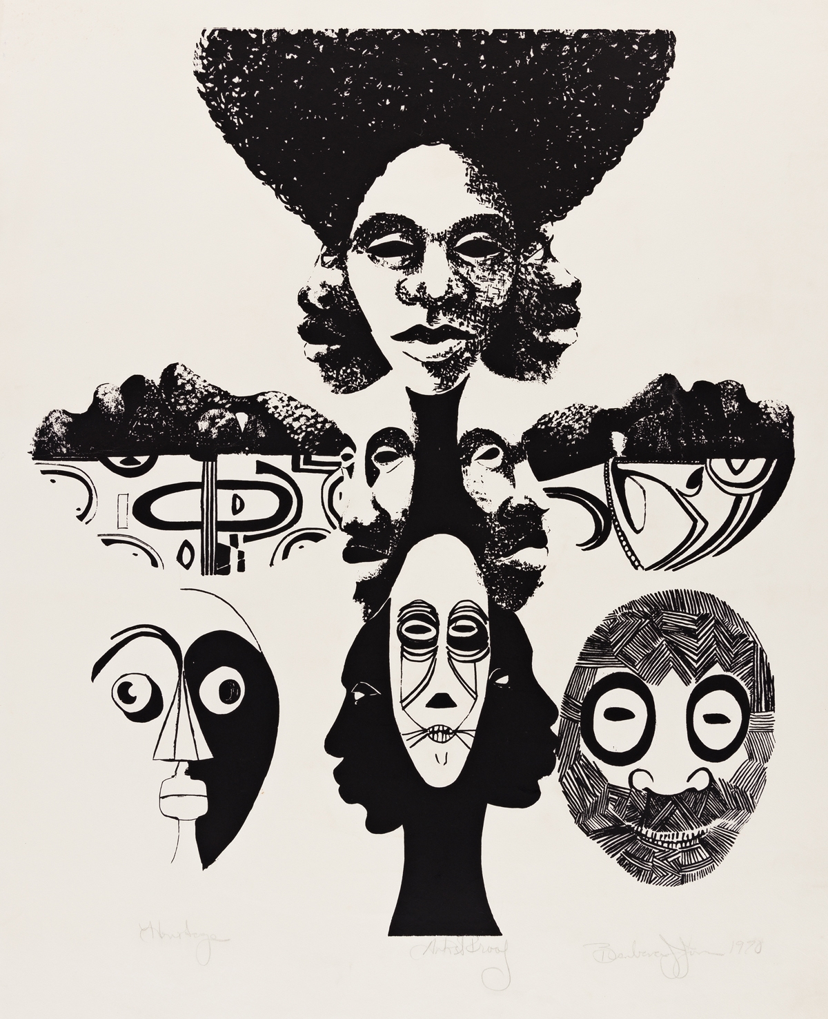 Barbara Jones-Hogu | Heritage (1969) | MutualArt