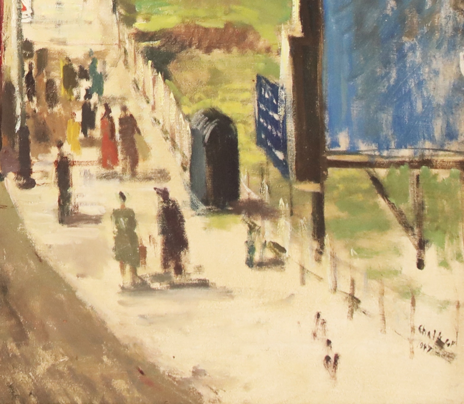 Jack Bridger Chalker | A bustling junction with St Paul's Cathedral ...