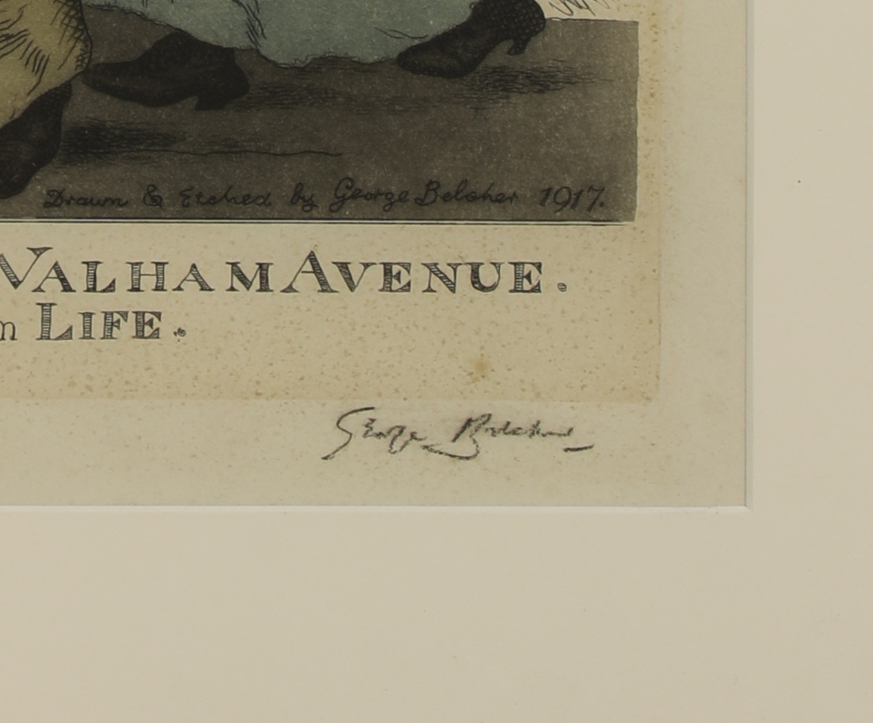 George Belcher | 'Two Ladies of Waltham Avenue taken from life' | MutualArt