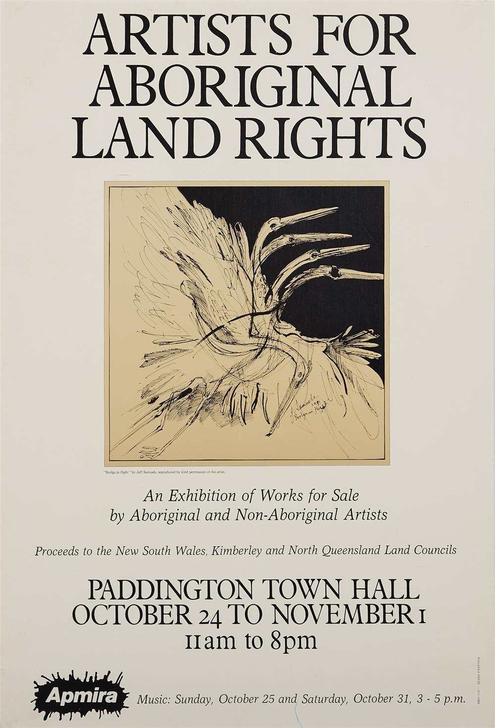 Jeffrey Samuels | Artists For Aboriginal Land Rights | MutualArt