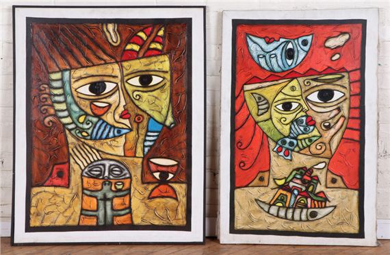 Jesus Ravelo | 2 Artworks at Auction | MutualArt