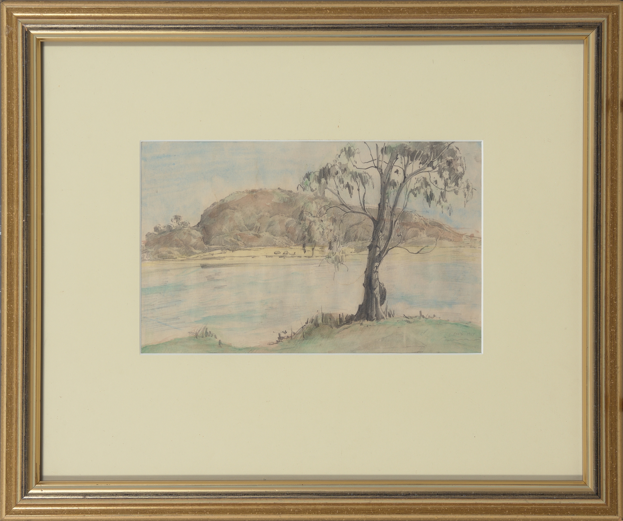 Lloyd Rees | River View (1967) | MutualArt