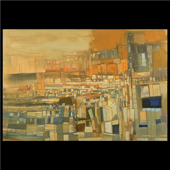 Maurice Lapp | Modernist city in Orange | MutualArt