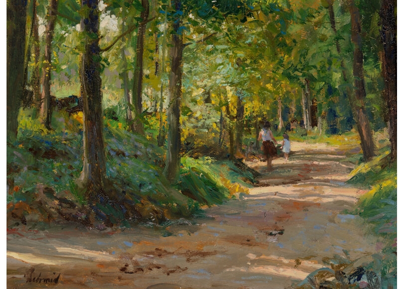 Richard Alan Schmid | Woodland Path | MutualArt