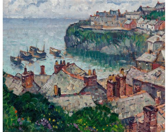 Guy Carleton Wiggins | High Tide in the Cove (1927) | MutualArt