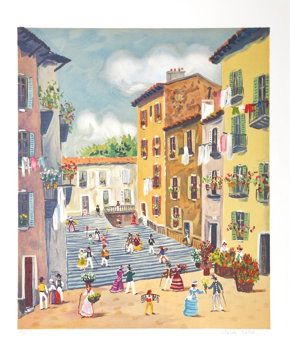 Claude Tabet | Du Descendant les Marches (Circa 1975) | MutualArt