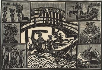 Azaria Mbatha | 89 Artworks at Auction | MutualArt